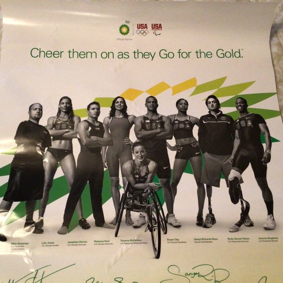 Art | Vintage 212 Us Summer Olympic Paralympic Team Members Poster ...